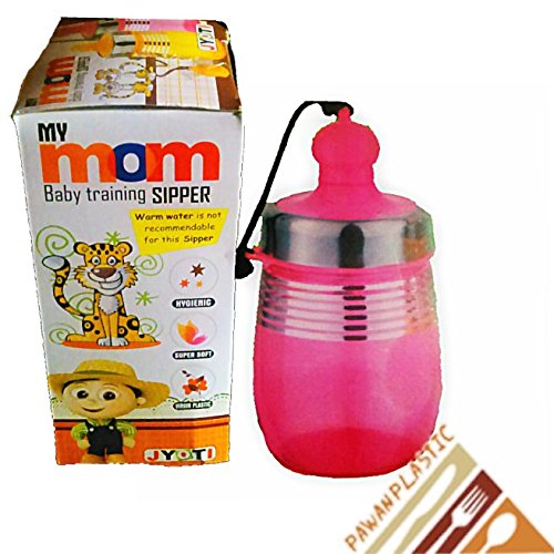 Pawan Plastic PP Plastic My Mom Baby Training BPA-Free Gravity ...