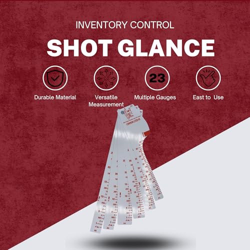 Shot Glance Liquor Inventory Control System – 24 Durable Plastic Gauges ...