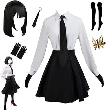 Amazon.com: TAEULIM Ryunosuke Akutagawa Cosplay Costume Akiko Yosano ...