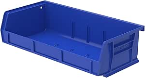 Akro-Mils 30232 AkroBins Plastic Storage Bins, Space-Saving Stackable ...