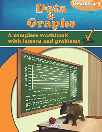 Data and Graphs - Grades 4-5 Workbook: Miller, Maria: 9781532944949 ...