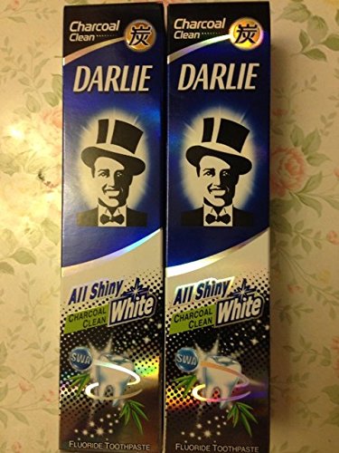 2 packs of Darlie Charcoal All Shiny Whitening Toothpaste : Amazon.in ...