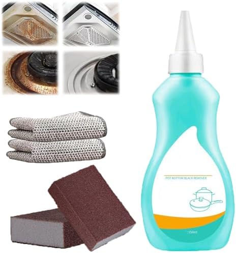 Amazon.com: Magic Gel Cleaner For Pots And Pans, Pot Cleaner For Bottom ...