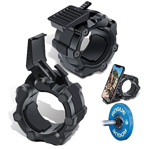 Olympic Barbell Clamps,Barbell Clips,Barbell Storage Rack,Barbell ...