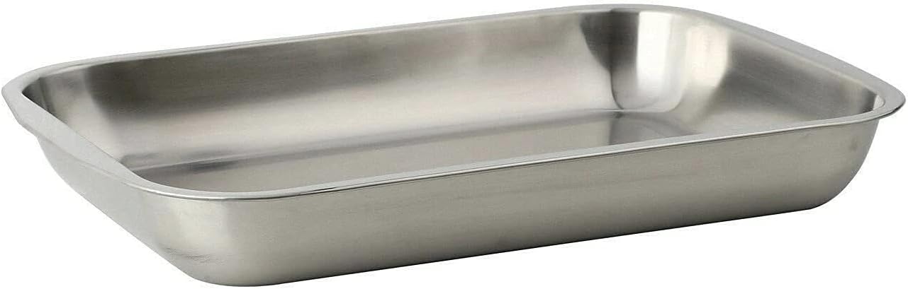 Amazon.com: 9 x 13 Stainless Steel Cake Bake Pan: Rectangular Cake Pans ...