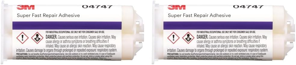 Amazon.com: 3M Super-Fast Repair Adhesive, 04747, Tranlucent Color,Two ...