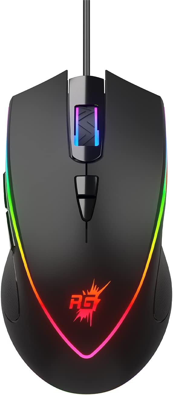 Amazon.in: Buy Redgear A-17 Wired Gaming Mouse with Upto 6400 Dpi, RGB ...