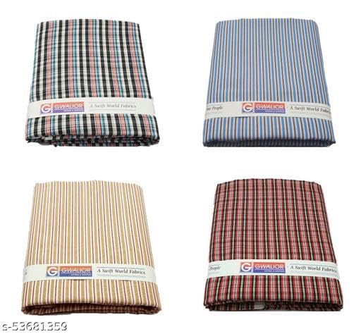 Buy Gwalior Men's Poly Cotton Shirt and Trouser Fabric (Multicolour_1 ...