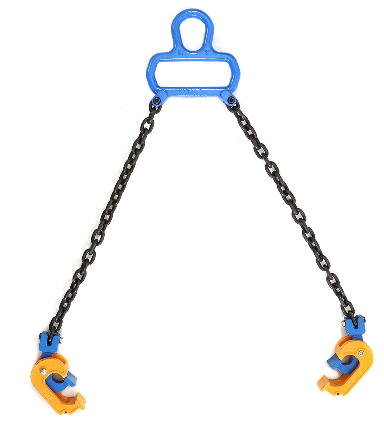 Chain Drum Lifter 2200lbs Load Capacity 1ton Metal & Plastic Barrel ...