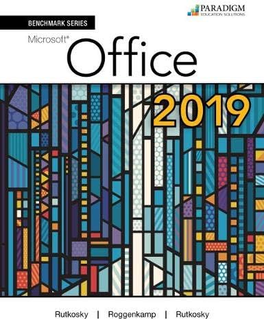 Benchmark Series: Microsoft Office 365, 2019 Edition: Text, Review and ...