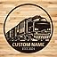 Amazon.com: Senyer Custom Train Metal Wall Decor,Train Split Letter ...