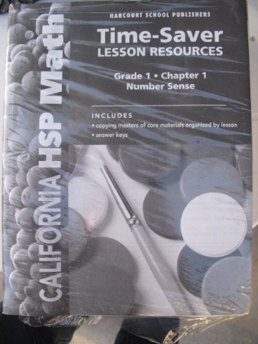 Buy Math Grade 1, Time-Saver Lesson Resource Collection: Harcourt ...