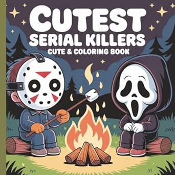 Amazon.com: Cutest Serial Killers: Cute Coloring Book: 9798266097629 ...