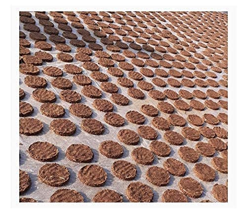 Holy Cow Dung Cake for havan Pooja/Vrindavan Hand Made Desi Gau ke ...