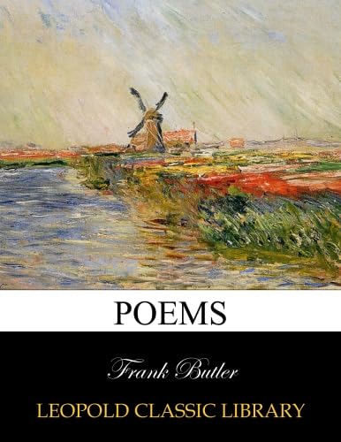 Poems: Butler, Frank: Amazon.com: Books