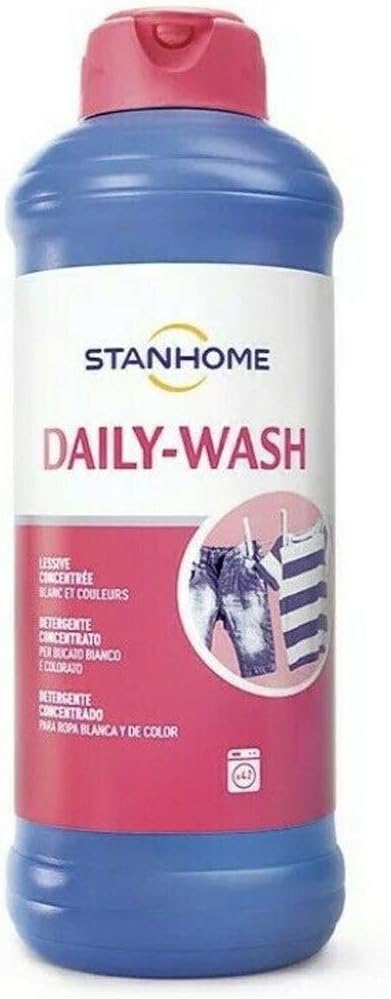 DAILY WASH Lessive Blancs & Couleurs grand format 1500 ml : Amazon.fr ...