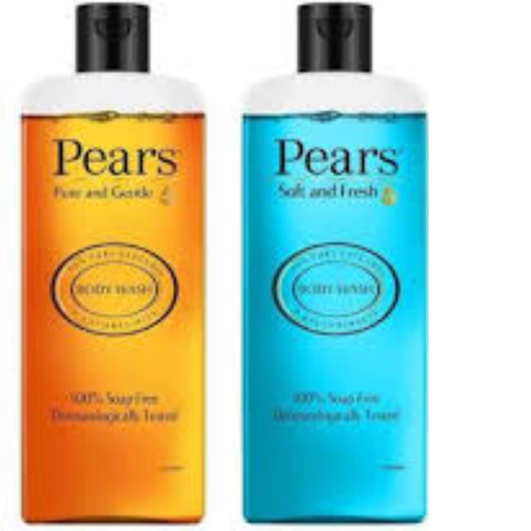 Buy Unique pears pure & gentle and soft & fresh body wash 250ml .pack ...