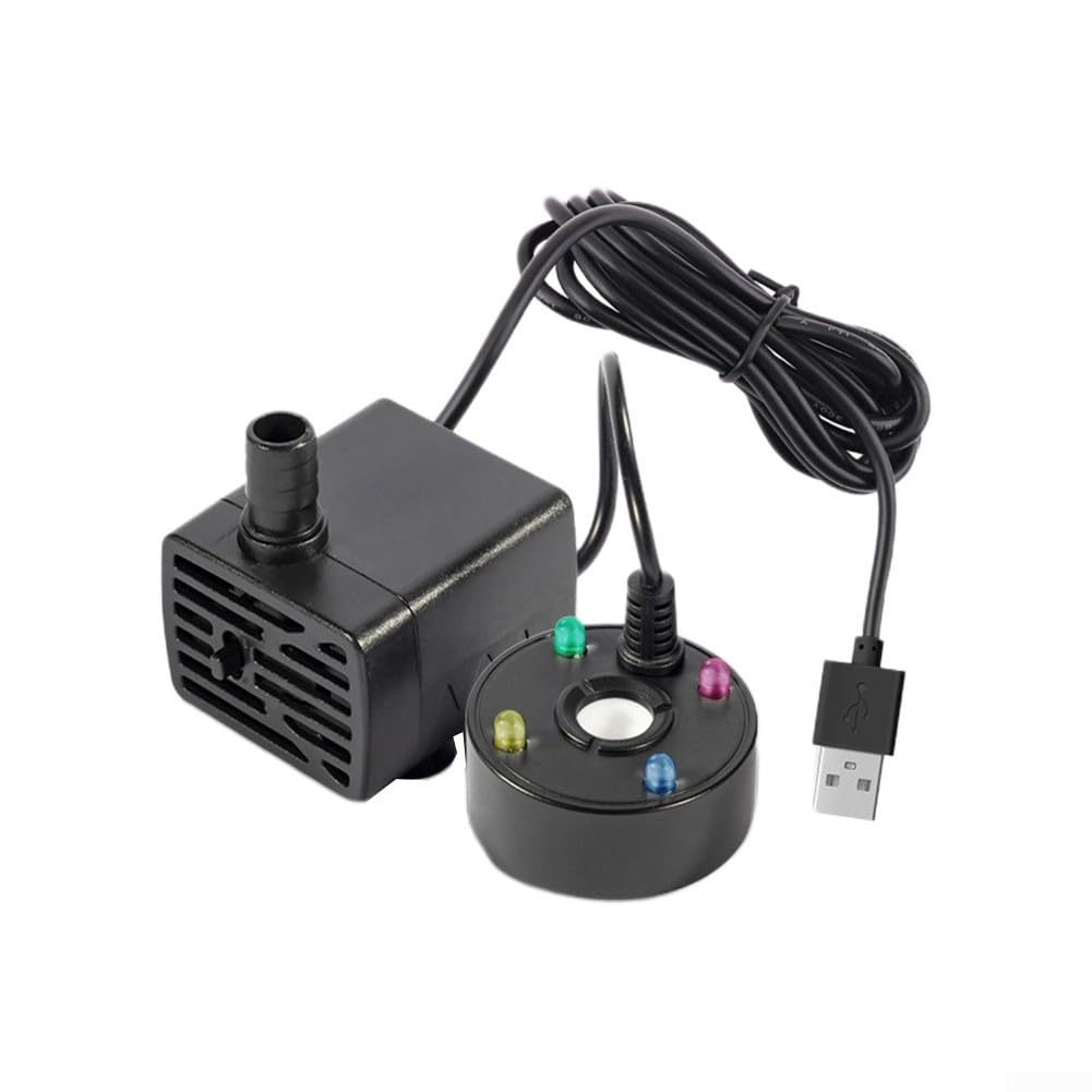 Mist Maker Liho LED Fountain Fogger Humidifier Mini Water Fog Air ...