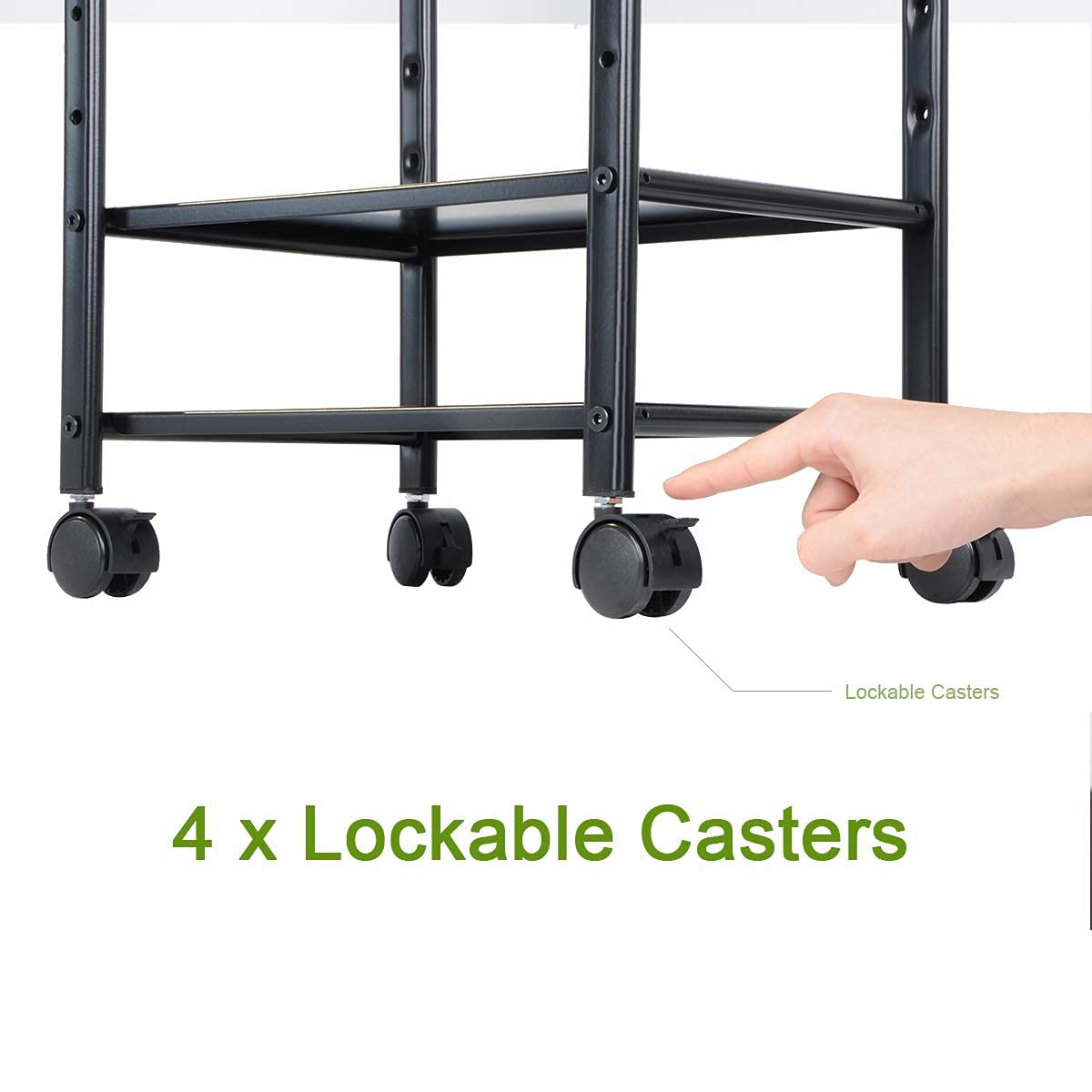 Computer Tower Stand CPU Holder - 360Tronics Adjustable Desktop ATX ...