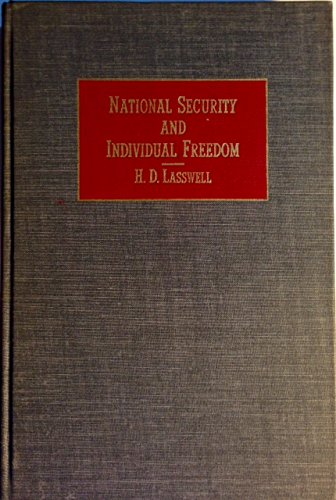 National Security and Individual Freedom: Lasswell, Harold D.: Amazon ...