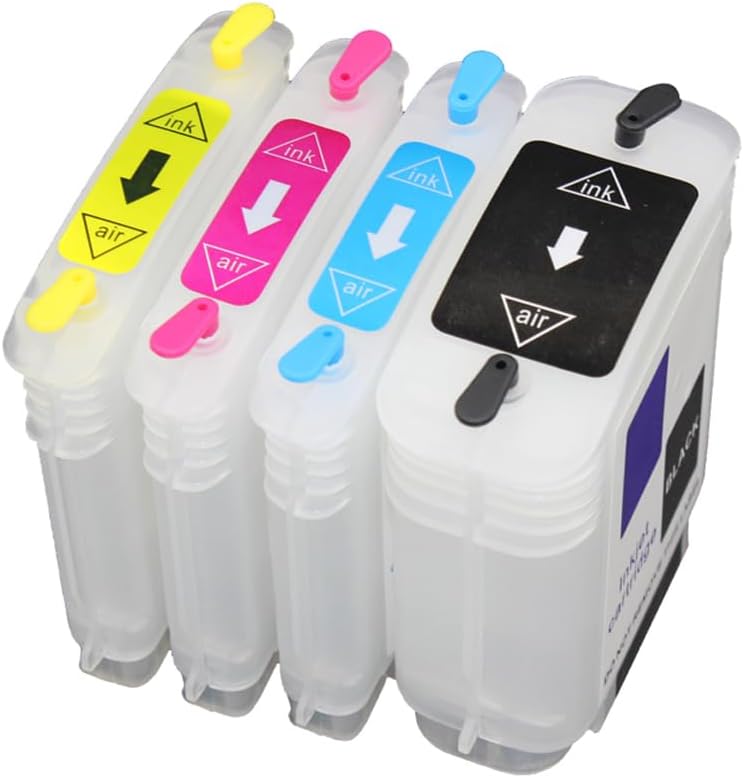 Amazon.com: LCL Compatible Ink Cartridge Replacement for HP 10 11 ...