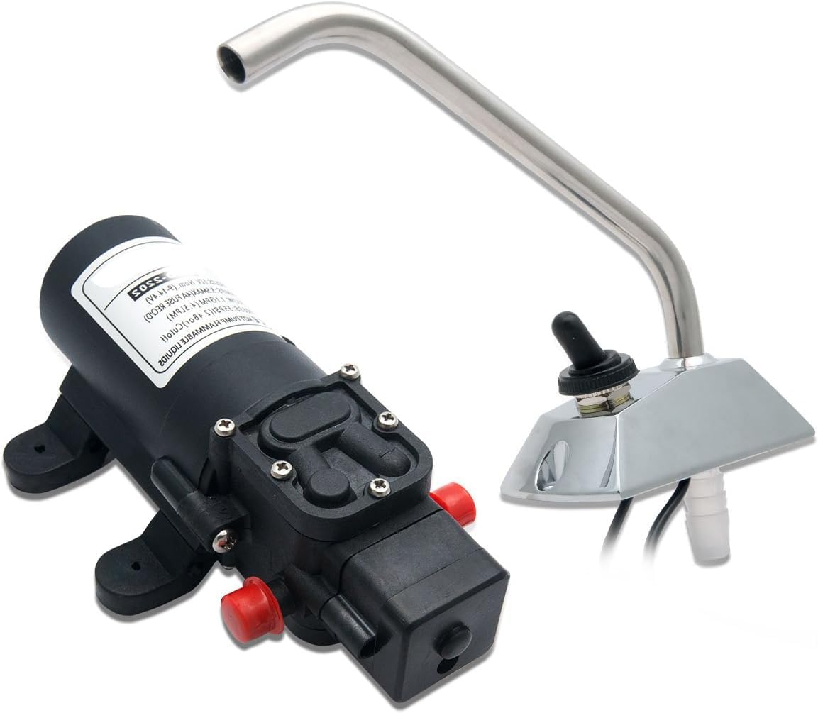 Amazon.com: RV Water Pump 12V High-end Super Powerful, MASO Self ...