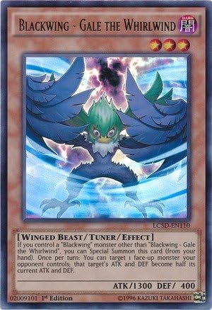 Amazon.com: YU-GI-OH! - Blackwing - Gale The Whirlwind (LC5D-EN110 ...