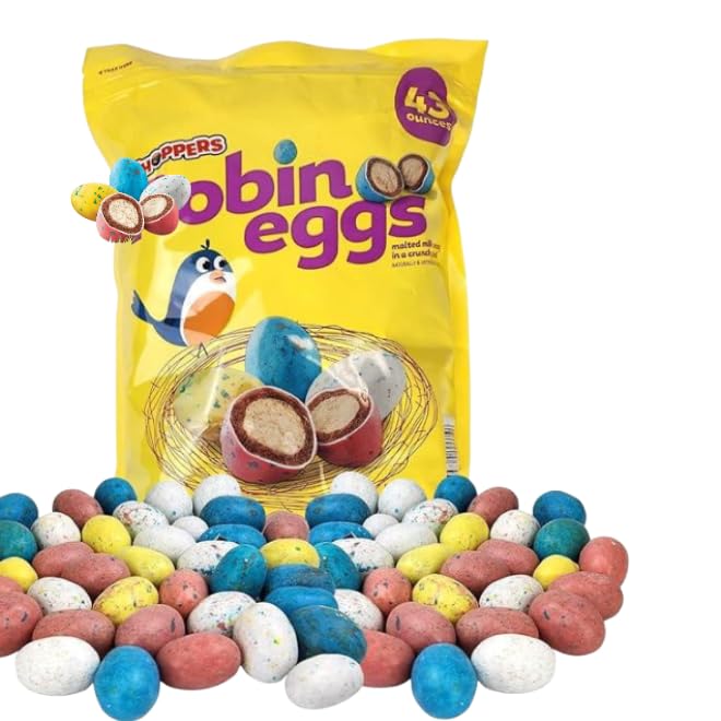 Amazon.com: Egg whoopers Easter Candy, Malted Milk Center, 42 Ounce Bag ...