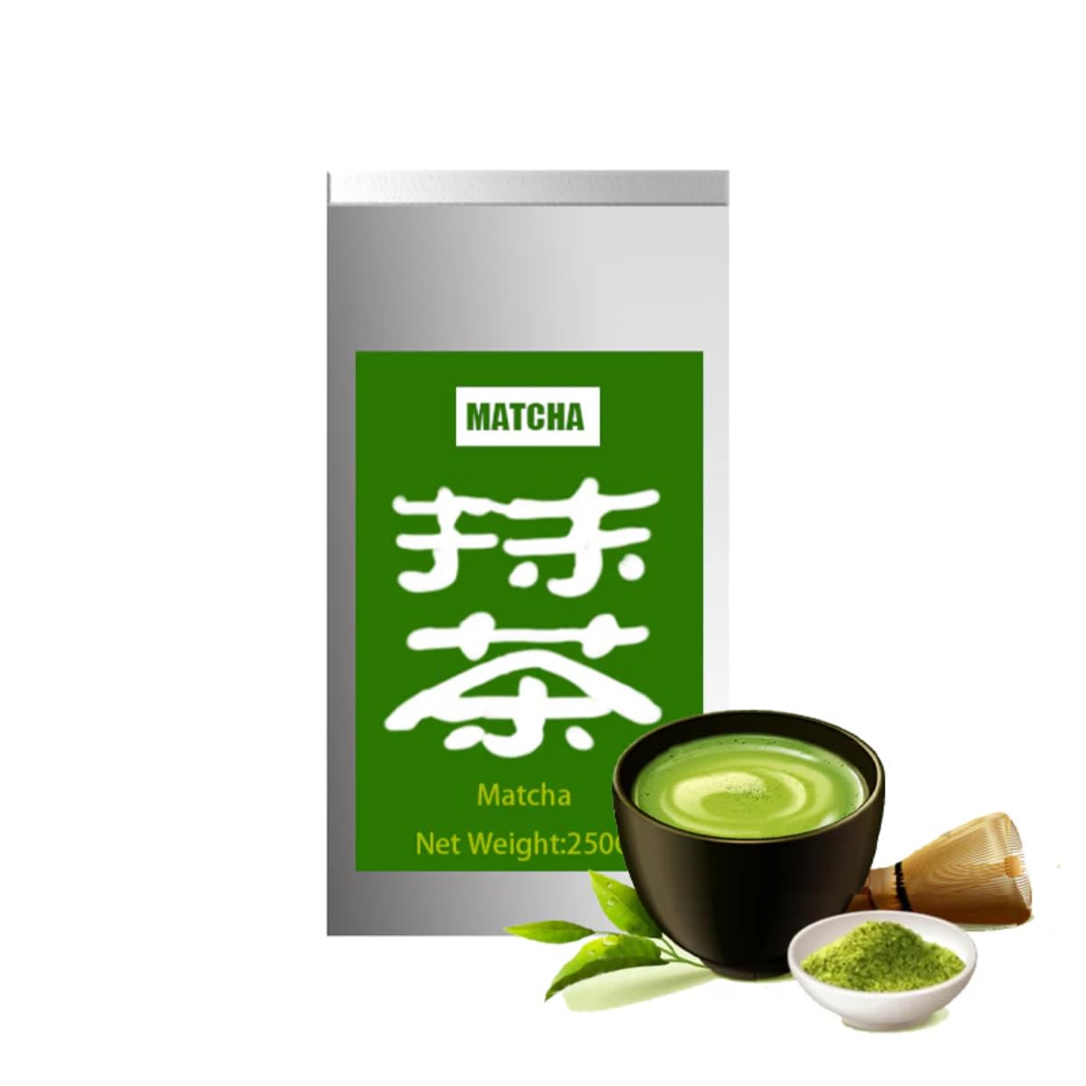 Chá Verde Em Pó Matcha Macha Puro Prime 250g Original | Amazon.com.br