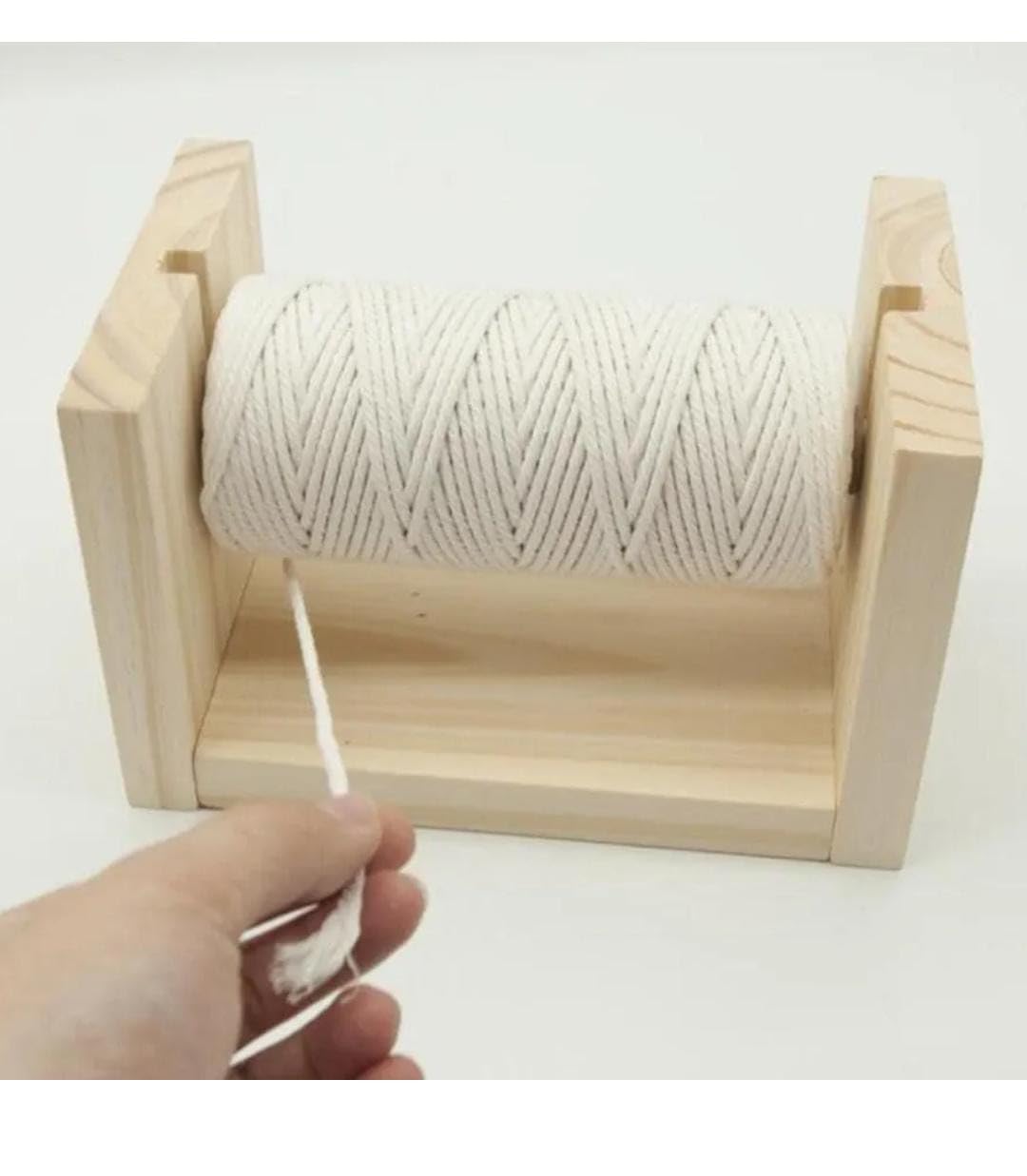 Trend N Trade Wooden Spools Holder with Two Size Holding Sticks ...