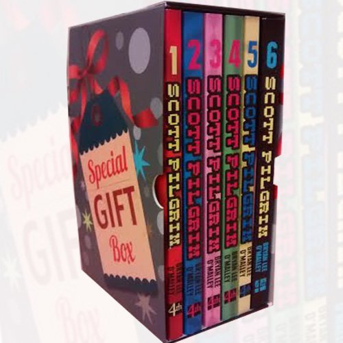 Scott Pilgrim Collection Bryan Lee O'Malley 6 Books Bundle Gift Wrapped ...