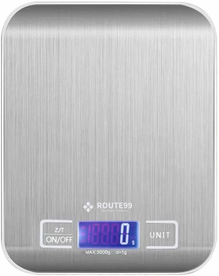 ROUTE99 Kitchen Scale Multipurpose Portable Electronic Digital Weighing ...