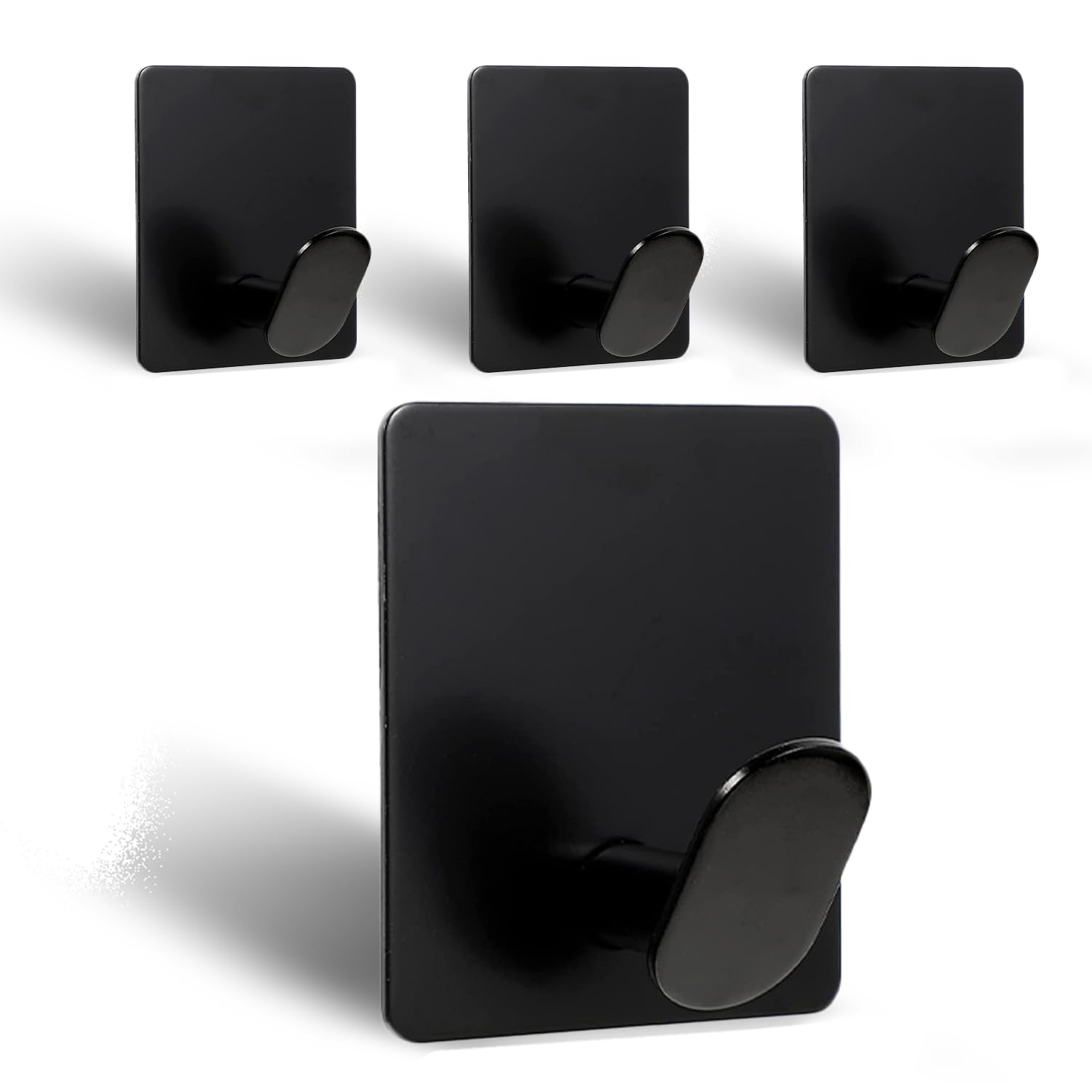 Self-Adhesive Wall Hooks (Pack of 04pcs) - Heavy Duty 304 Stainless ...