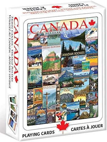 Amazon.com: EuroGraphics Canada Playing Cards : Toys & Games