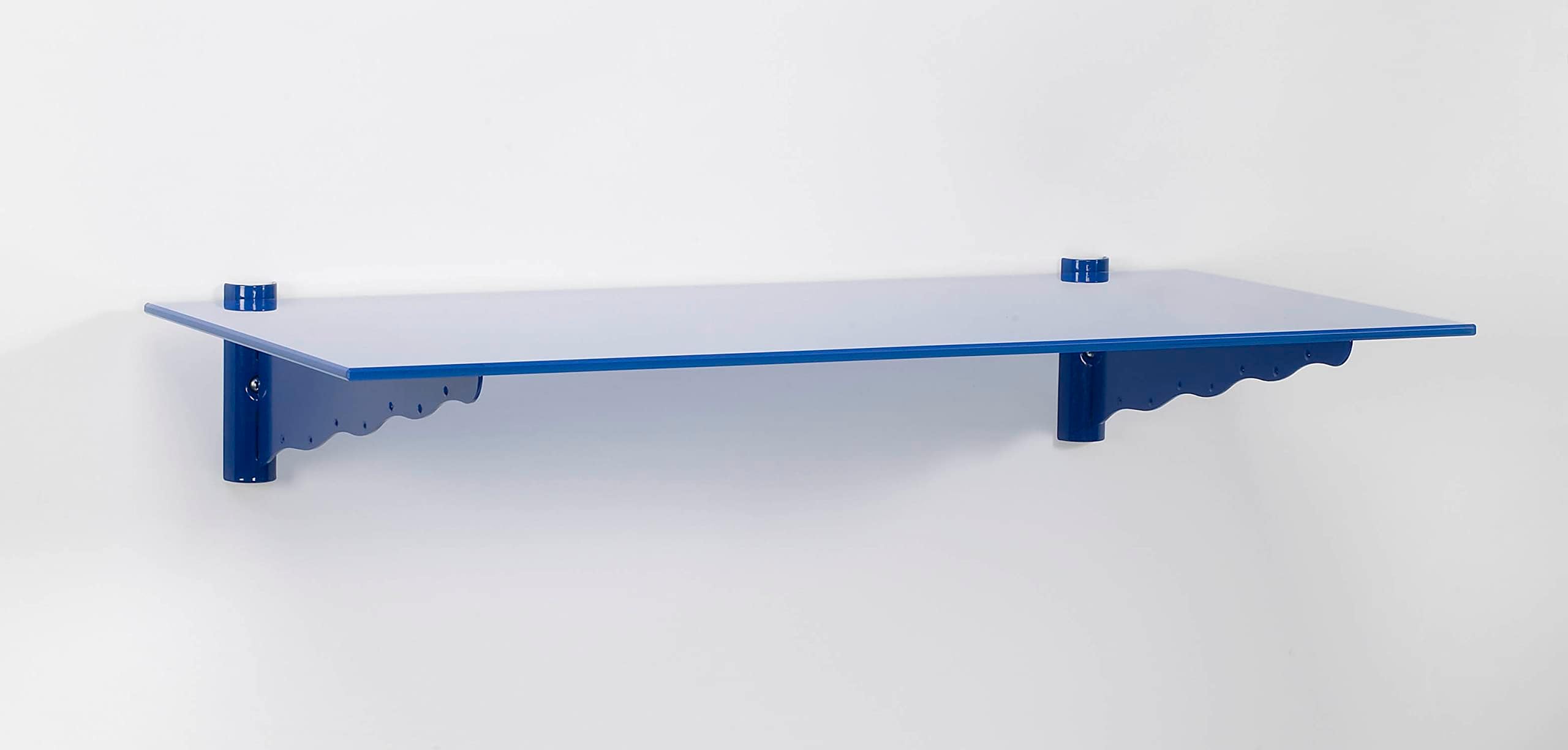 Amazon.com: LTL Home Products Puzzle Blue Glass Wall Shelf Kit, 11" x ...