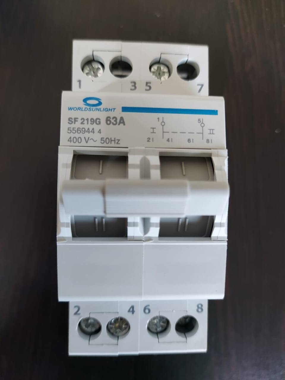 AC 2 Pole Manual Changeover switch : Amazon.in: Home Improvement
