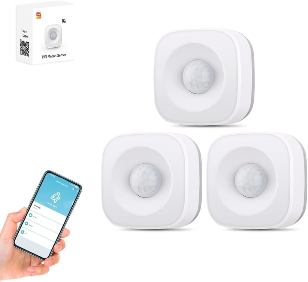 Amazon.com: WiFi Motion Sensor, Smart Motion Detector for Home Security, Wireless Motion Sensor ...
