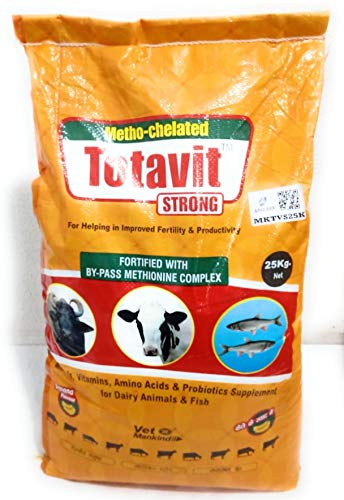 ADILAID Mankind Totavit Strong For Animals (25Kg), Powder, Banana, All ...