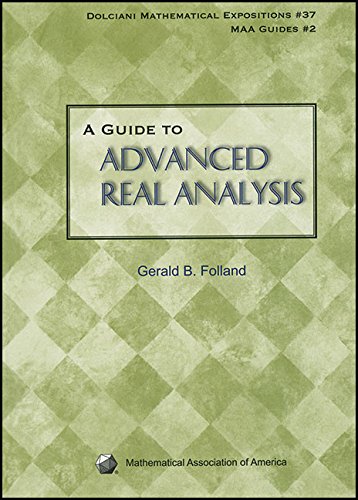 Amazon | A Guide to Advanced Real Analysis (Dolciani Mathematical ...
