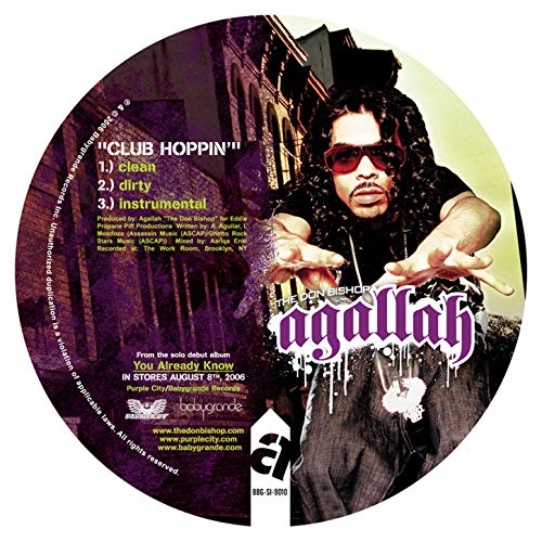 Amazon.com: Club Hoppin' (12") [Explicit] : Agallah: Digital Music