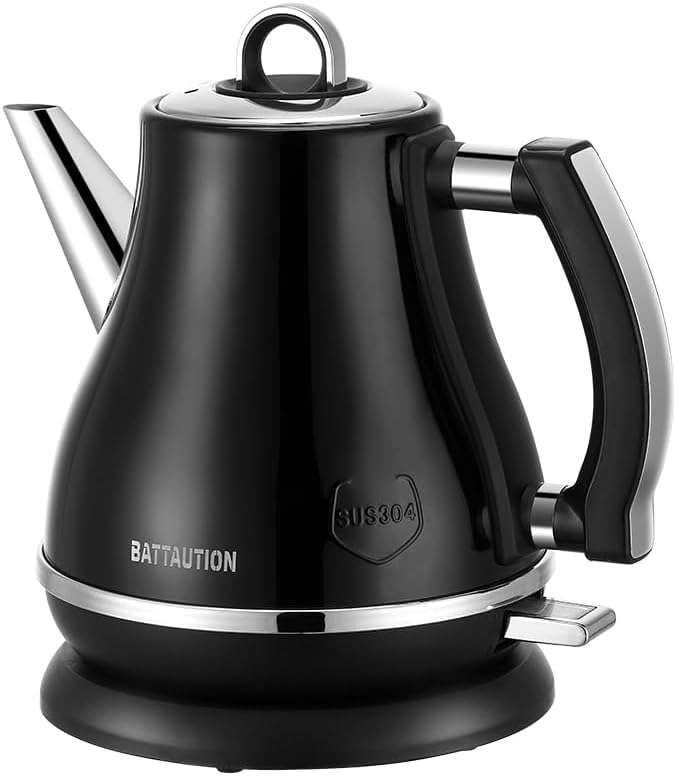 Amazon.com: Electric Kettle, 1.2 Liter 1000W Small Hot water Kettle ...