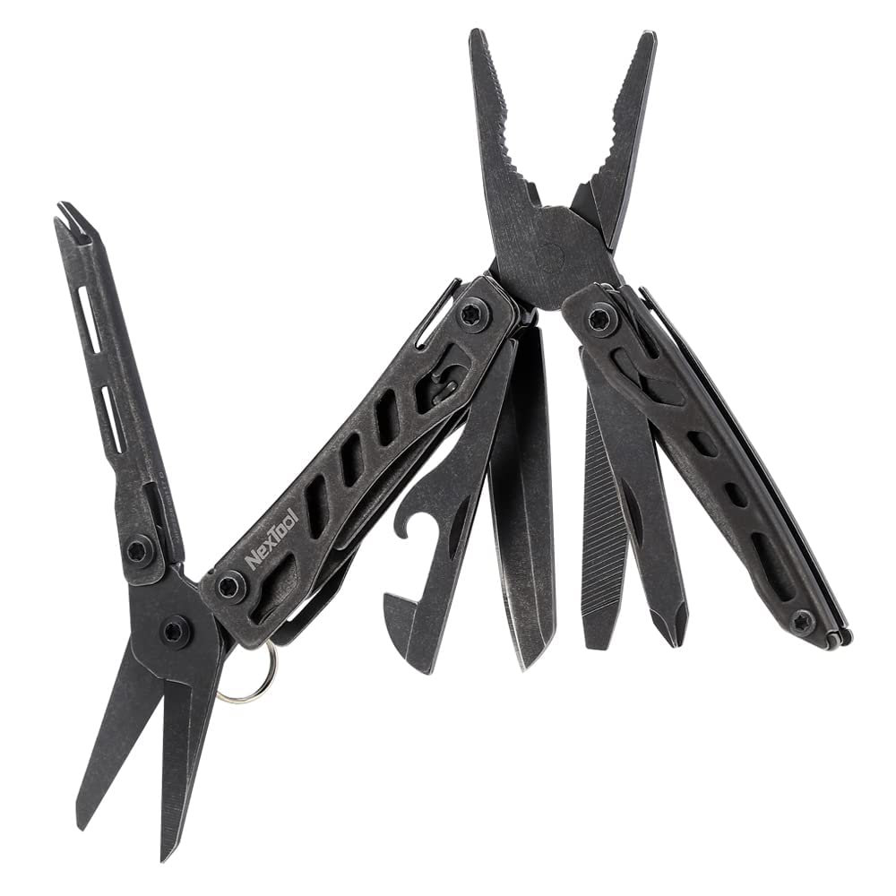 Buy NEXTOOLEDC Keychain Multitool, 10 in 1 Mini Pocket Multi Tool with ...