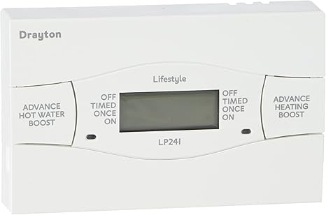 Drayton 25474 LP241 2-Channel Programmer : Amazon.co.uk: DIY & Tools