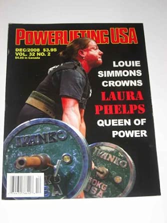 Powerlifting USA December 2008 Laura Phelps: Amazon.com: Books