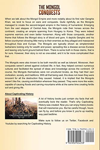 Snapklik.com : The Mongol Conquests: A Captivating Guide To The Invasions And Conquests ...