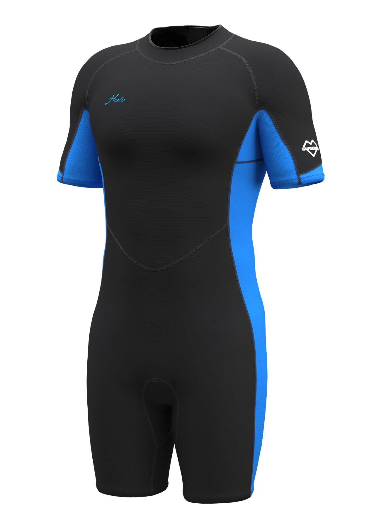 Snapklik.com : Hevto Men Shorty Wetsuits 3/2mm Neoprene Surfing ...