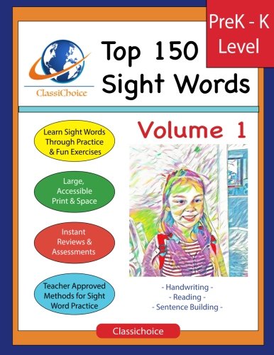 Top 150 Sight Words, Volume 1 (Volume 2): 9781986739795: Amazon.com: Books