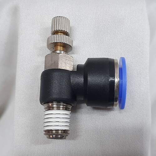 Mercury Pneumatic Push Type Elbow Flow Control Valve Size: 1/2" X 12 MM ...