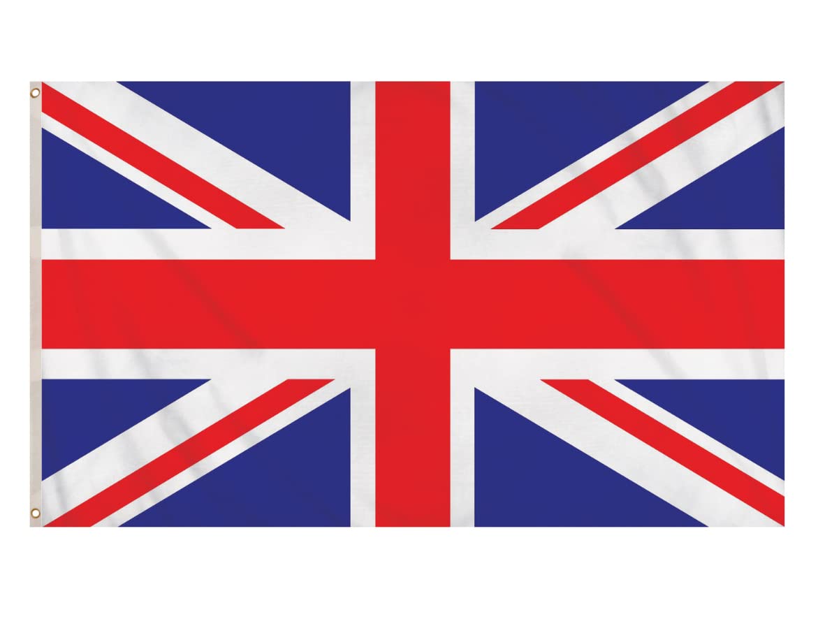 Small Union Jack Flag 3ft x 2ft – UK Polyester Flag with Metal Eyelets ...