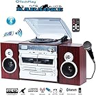 Amazon.com: KEiiD CD Player for Home with Bluetooth Stereo System ...